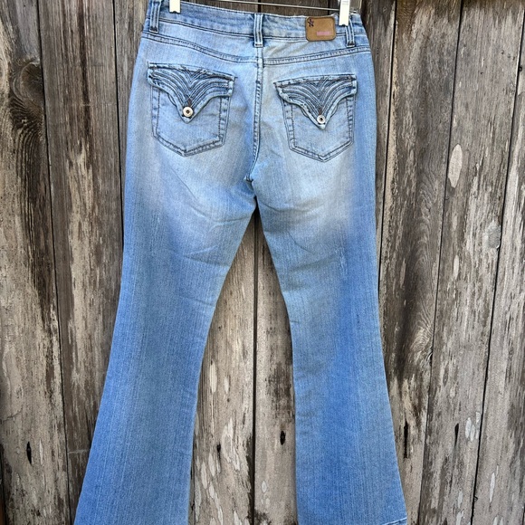 Bubblegum | Jeans | Bubblegum Womens Boot Legged Distress Jeans Size 6 ...